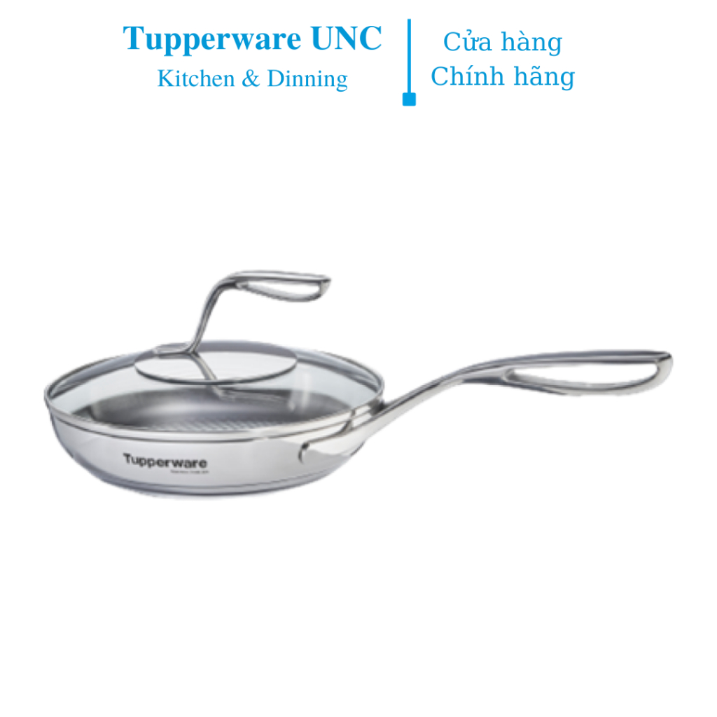 Chảo Tupperware Mastro Frypan 28cm (nắp kính) | Shopee Việt Nam