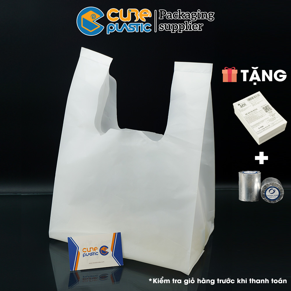 Túi Nilong Xốp Quai Siêu Thị - Trắng Sữa Chuyên Nghiệp - CTY BAO BÌ ...