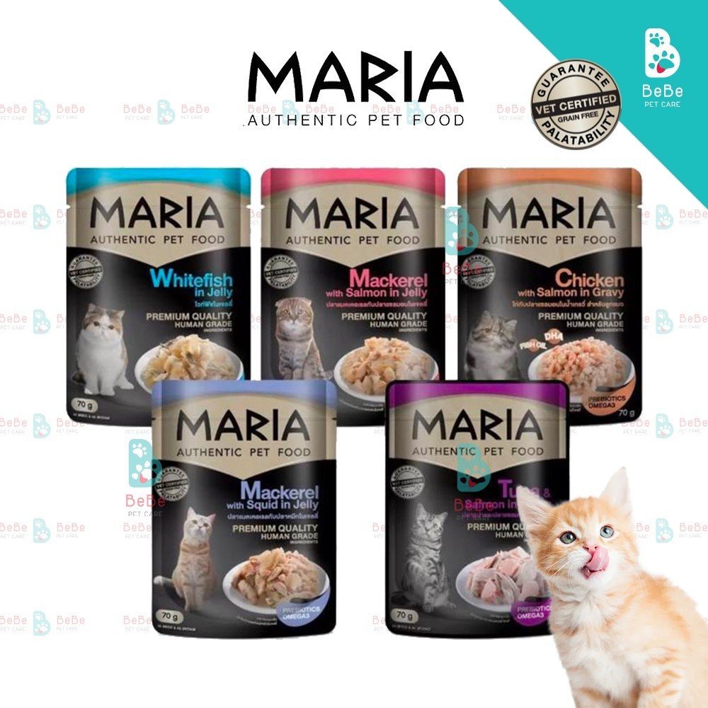 Pate MARIA Cân Bằng Dinh Dưỡng Nhiều Vị Cho Mèo Mọi Lứa Tuổi - Sản Phẩm ...