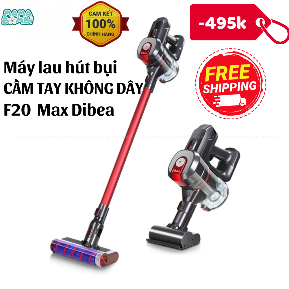 Máy Hút Bụi Cầm Tay Không Dây Dibea F20 Max- Hàng chính hãng | Shopee ...