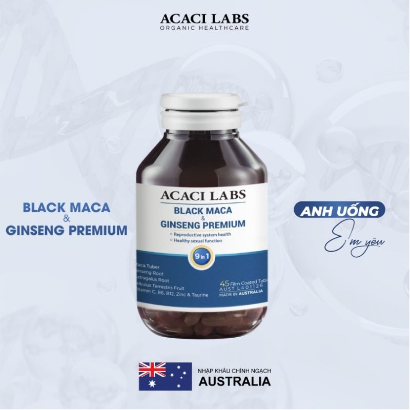 Viên Uống Black Maca Chính Hãng Acaci Labs | Shopee Việt Nam