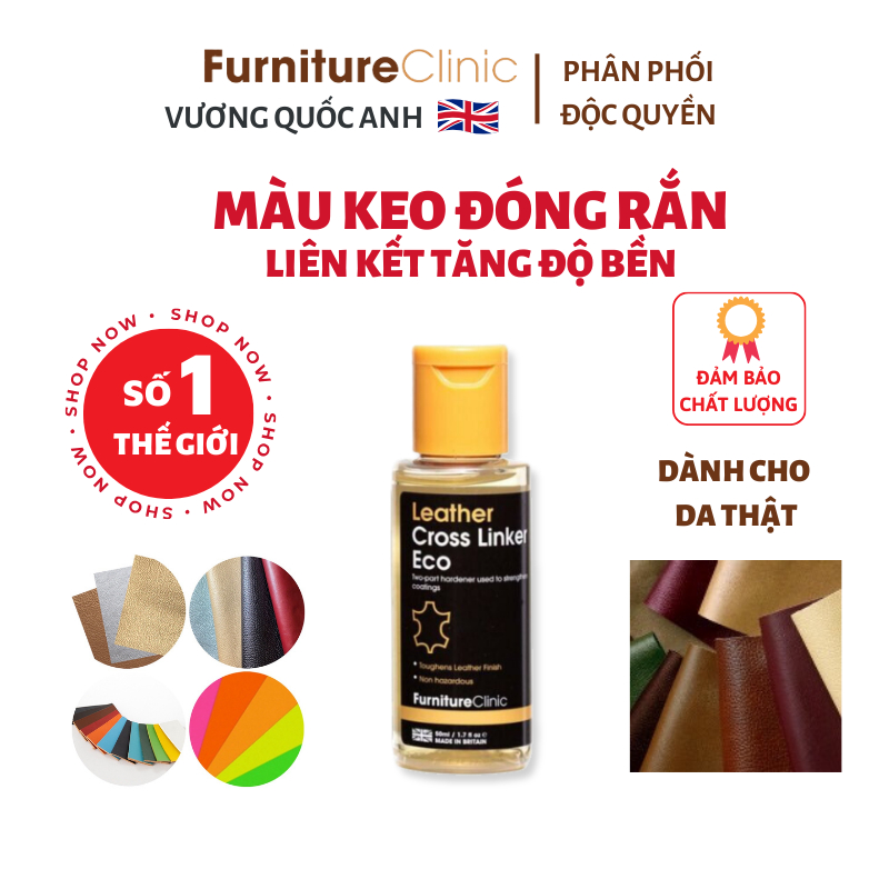 Màu keo đóng rắn hãng Furniture Clinic giúp liên kết tăng độ bền sửa ...