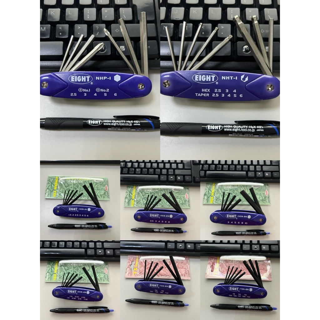 Bộ chìa dạnh gập NHT-1 NHP-1 009-1N 009-2N 009-3N 009-4N TXN-6N TXN-8N ...