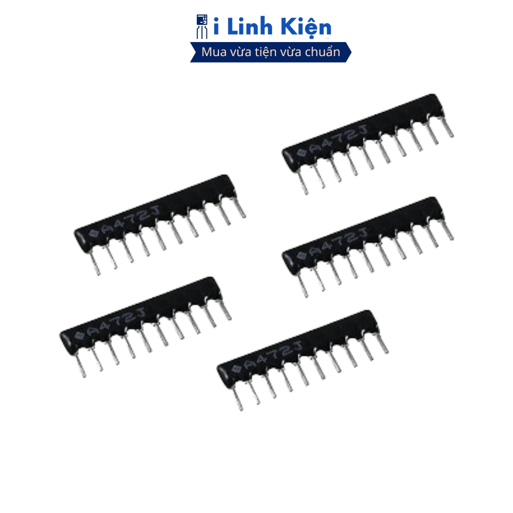 Điện trở băng A09 5% 1/8W 2.2K - 470K chất lượng cao túi 10 con ilinhkien | Shopee Việt Nam