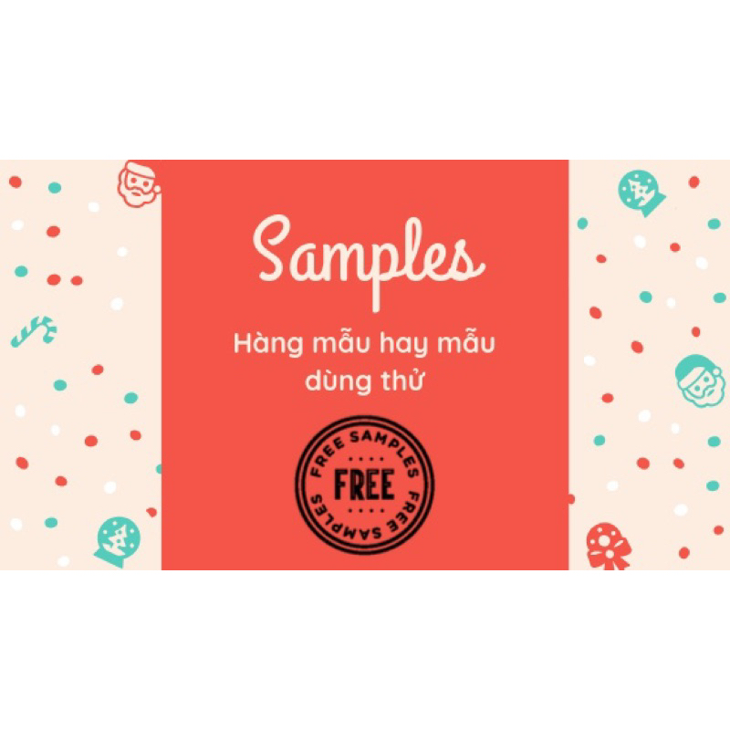 mẫu dùng thử | Shopee Việt Nam
