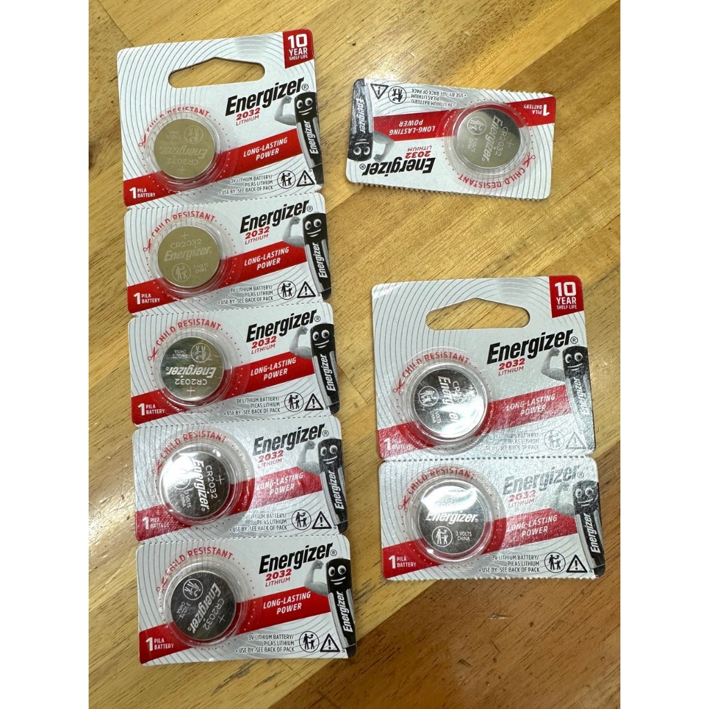 Vỉ 5 viên pin cr2032 Energizer 3V -Pin remote xe máy | Shopee Việt Nam