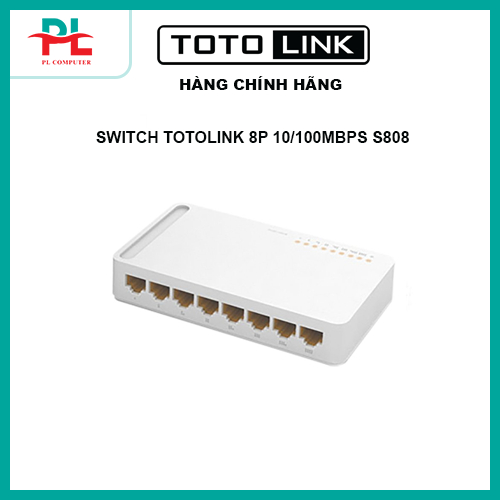 Switch TOTOLINK S808G 8 port Gigabit Chính hãng (1Gbps) - Hàng Chính ...
