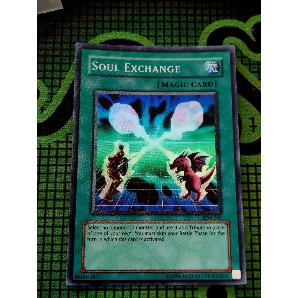 [ Đỗ Lạc Shop ] Thẻ Bài Mint90 Yugioh Spell Soul Exchange | Shopee Việt Nam