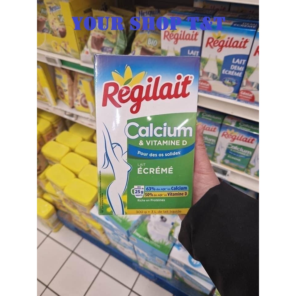 [Hàng Pháp] Sữa Regilait Calcium & Vitamine D Nội Địa Pháp Tăng Chiều ...
