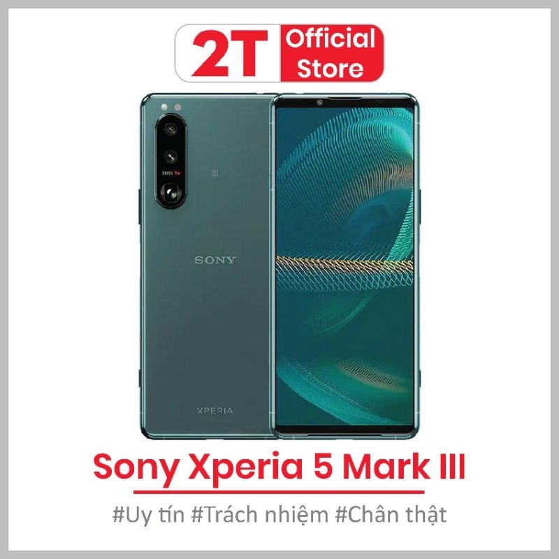 Điện thoại Sony Xperia 5 Mark 3, RAM 8/128GB màn 120Hz chip Snapdragon ...