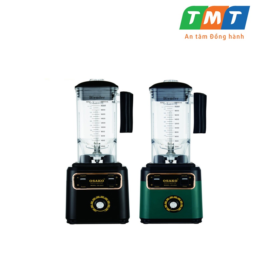 [HÀNG CHÍNH HÃNG] Máy xay sinh tố công nghiệp 2000W Osako OS-2023, cối ...