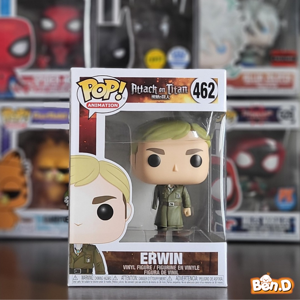 Mô hình chính hãng Funko Pop! Animation: Attack on Titan - Erwin (One ...