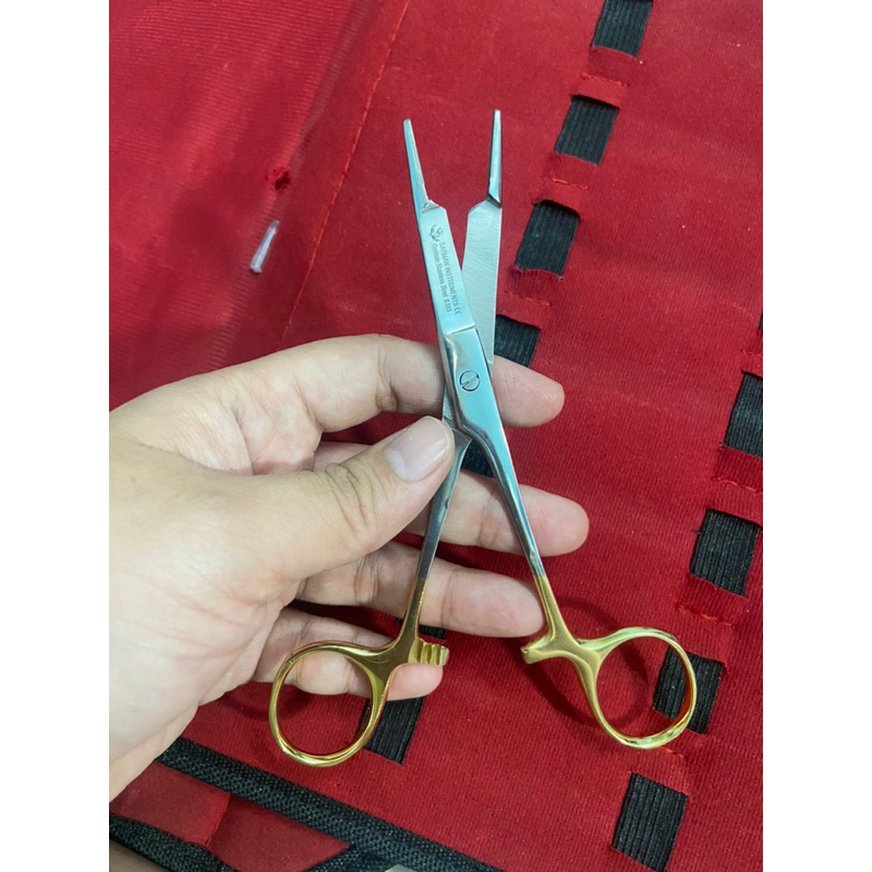 Kẹp kim y tế 16cm , kìm mang kim , pen kẹp kim phẫu thuật 2 trong 1 ...