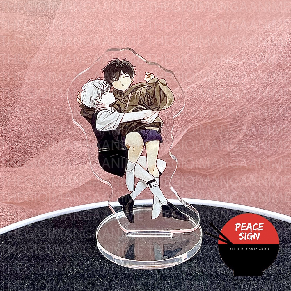 (8cm) Mô hình in PASSION BL anime manhua chibi tượng acrylic mica trong ...