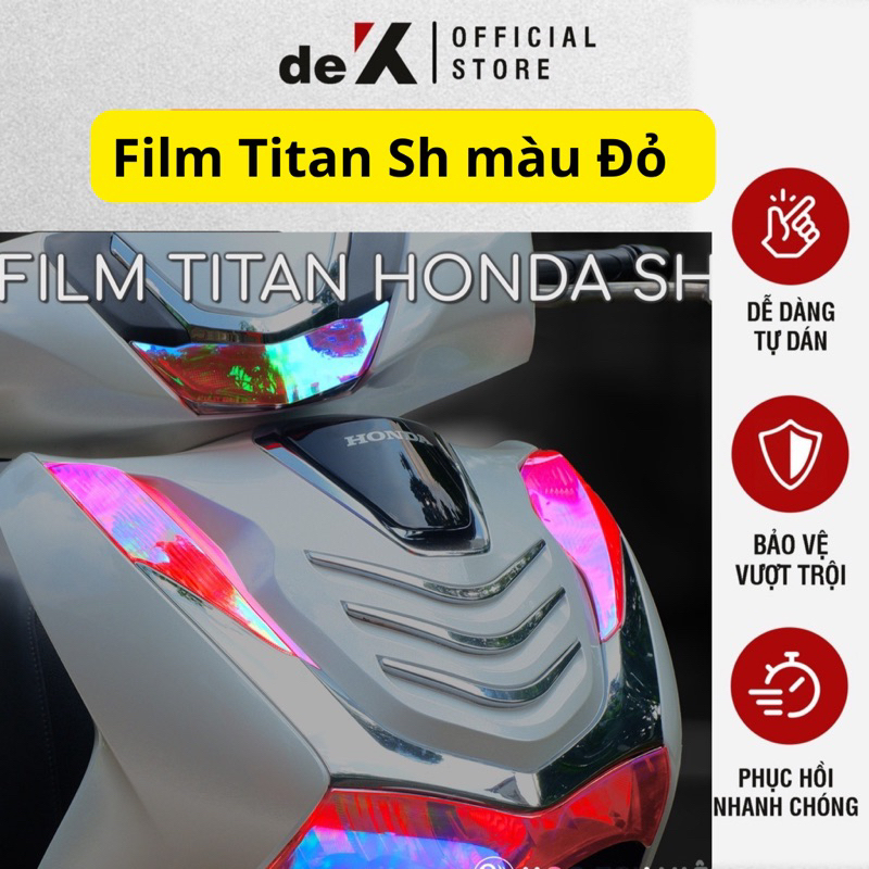 ( Bộ 7 miếng ) Miếng dán Decal đổi màu CỤM ĐÈN TRƯỚC đèn xe SH 2020 ...