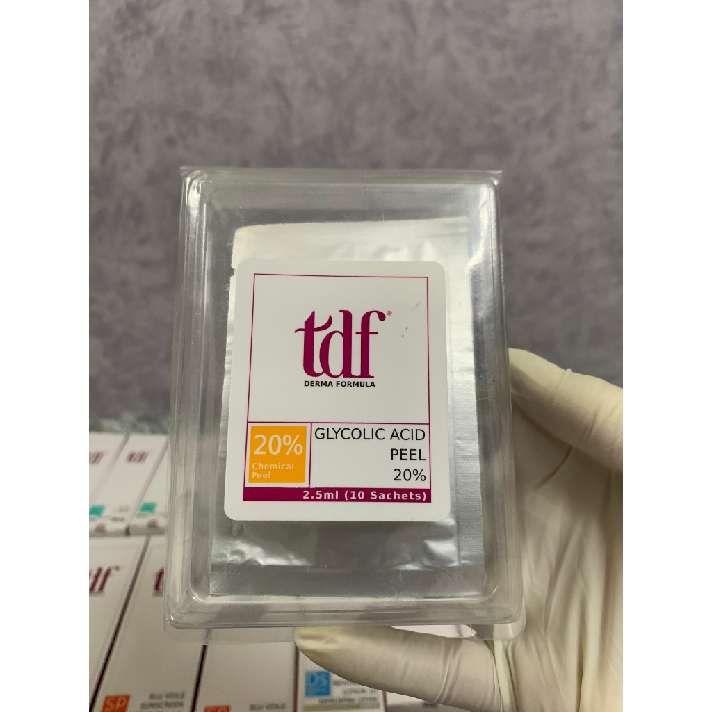 PEEL da sinh học TDF tái tạo da Glycolic acid Peel 20% 35% 70% chính hãng từ nhà phân phối TDF ...