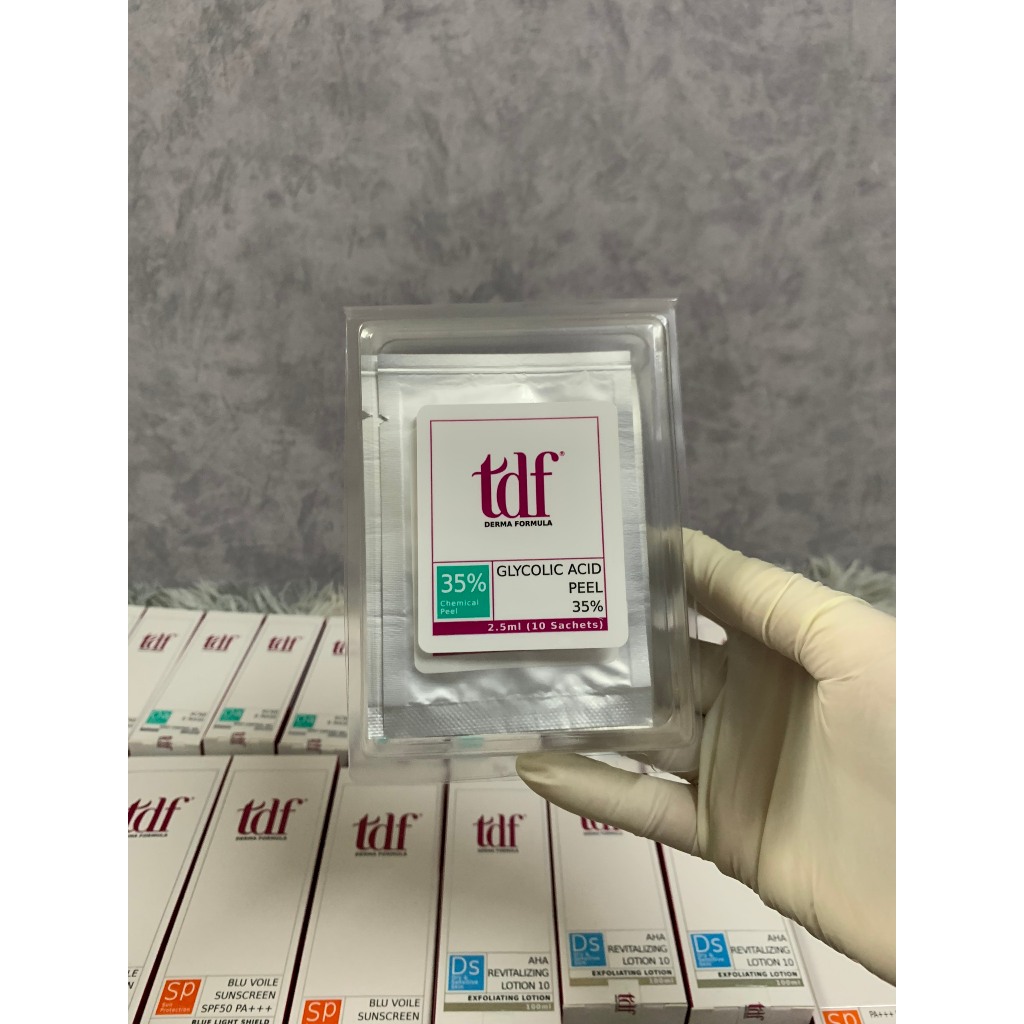 PEEL da sinh học TDF tái tạo da Glycolic acid Peel 20% 35% 70% chính hãng từ nhà phân phối TDF ...
