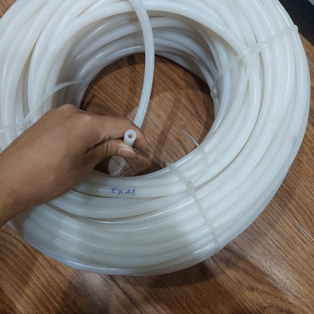 Ống tio silicon chịu nhiệt độ cao ống silicone phi 1, 2, 3, 4, 5, 6, 7, 8, 9, 10, 12, 14, 15 ...