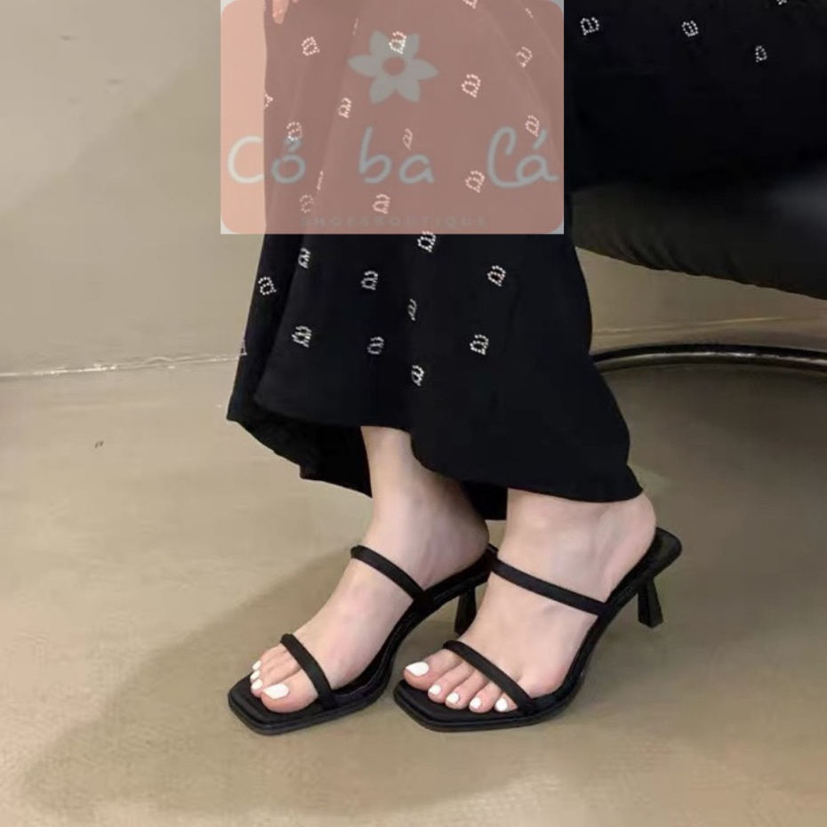 GUỐC NỮ COBALA SHOES - DÉP CAO GÓT QUAI NGANG MẢNH - DÉP THỜI TRANG NỮ ...