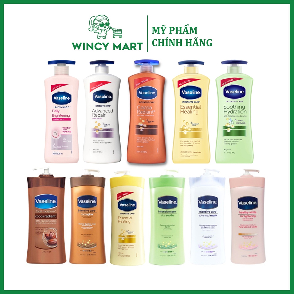 [Hàng Mỹ] Sữa Dưỡng Thể Vaseline Healthy White UV Lightening Body ...