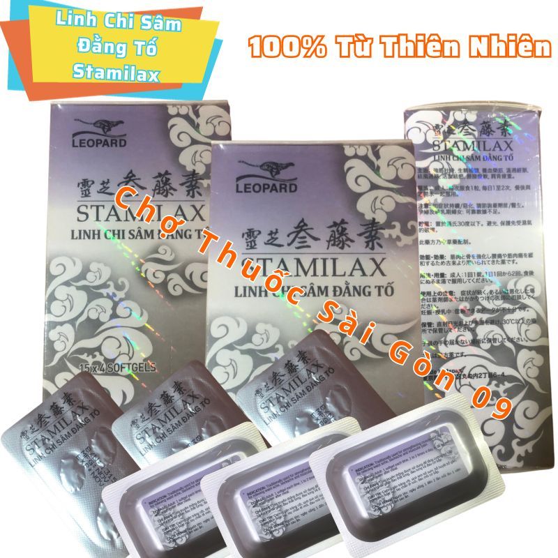 Linh Chi Sâm Đằng Tố Stamilax 60 Viên- Hỗ Trợ Người Đau Xươ.ng Khớ.p ...