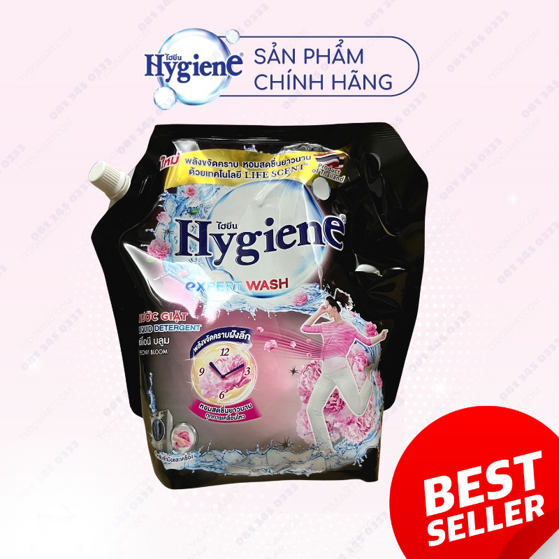Nước giặt xả Hygiene Expert care Thái Lan - Đen Wash 1800ml siêu sạch ...