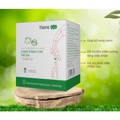 Canxi Dành Cho Trẻ Em Tiens Thiên Sư Hộp 10 Gói | Shopee Việt Nam