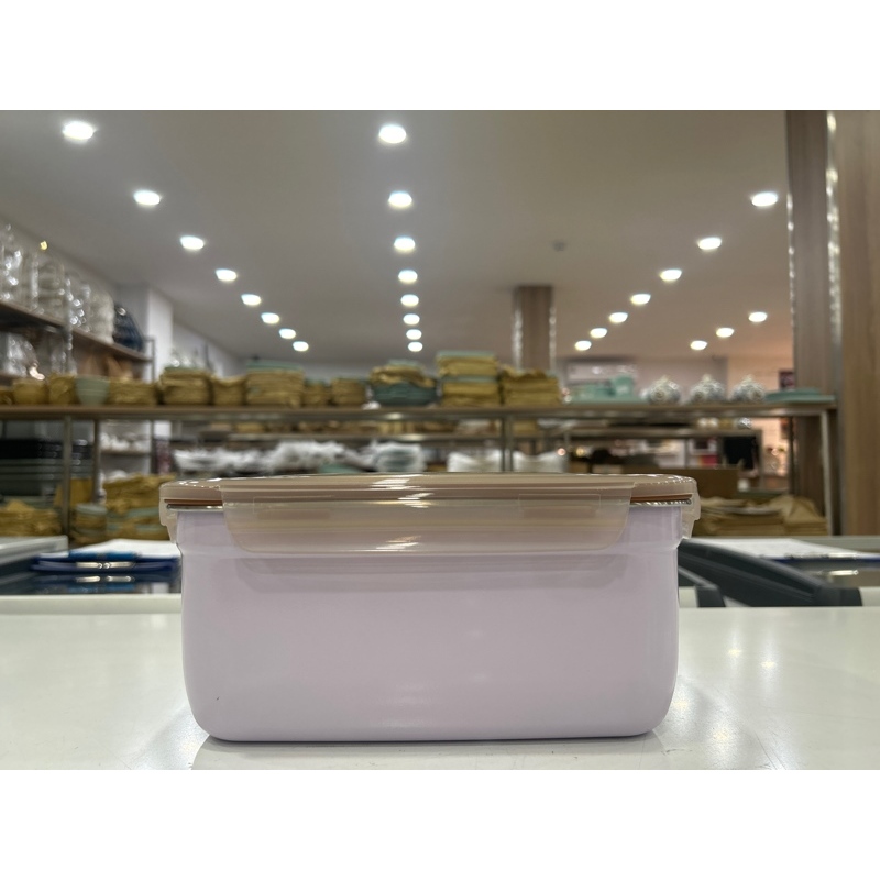 Khay Inox 304 (18/10) HCN (nắp gài) - Size L (3.45L) Tím Môn - Edelkochen | Shopee Việt Nam