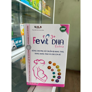 Fevit DHA- Hỗ trợ bổ sung DHA, EPA, vitamin và khoáng chất chi cơ thể ...