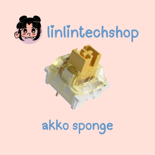 [BÁN LẺ] Switch Akko Sponge | Tactile | Công tắc bàn phím cơ | Shopee Việt Nam