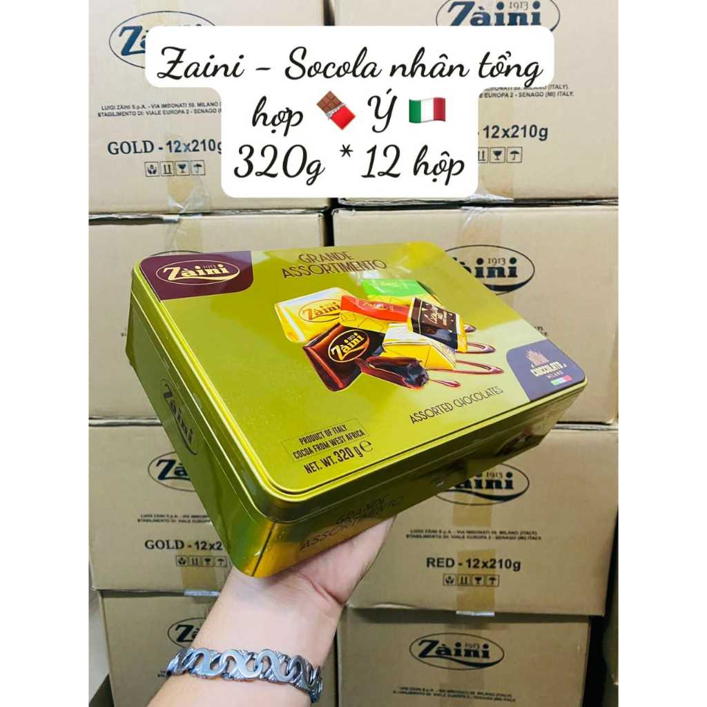 Socola zaini tổng hợp 6 loại 320g | Shopee Việt Nam