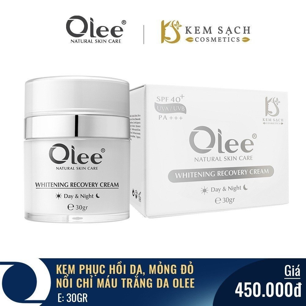 Kem dưỡng trắng da mặt kem phục hồi da mỏng yếu nổi chỉ máu ngừa lão ...