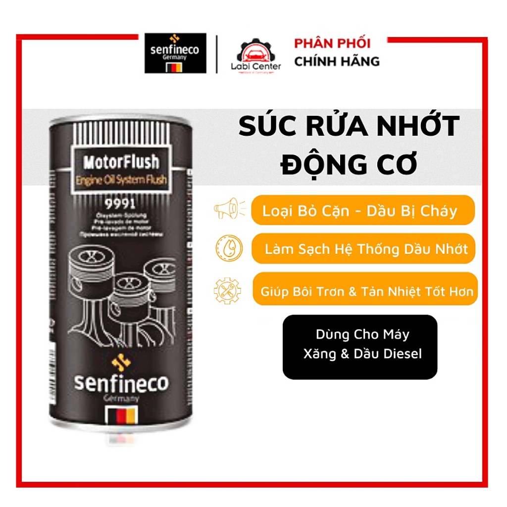 Senfineco 9991 443ml, Súc Rửa Động Cơ, Tẩy Cặn Bẩn, Làm Sạch Khoang ...
