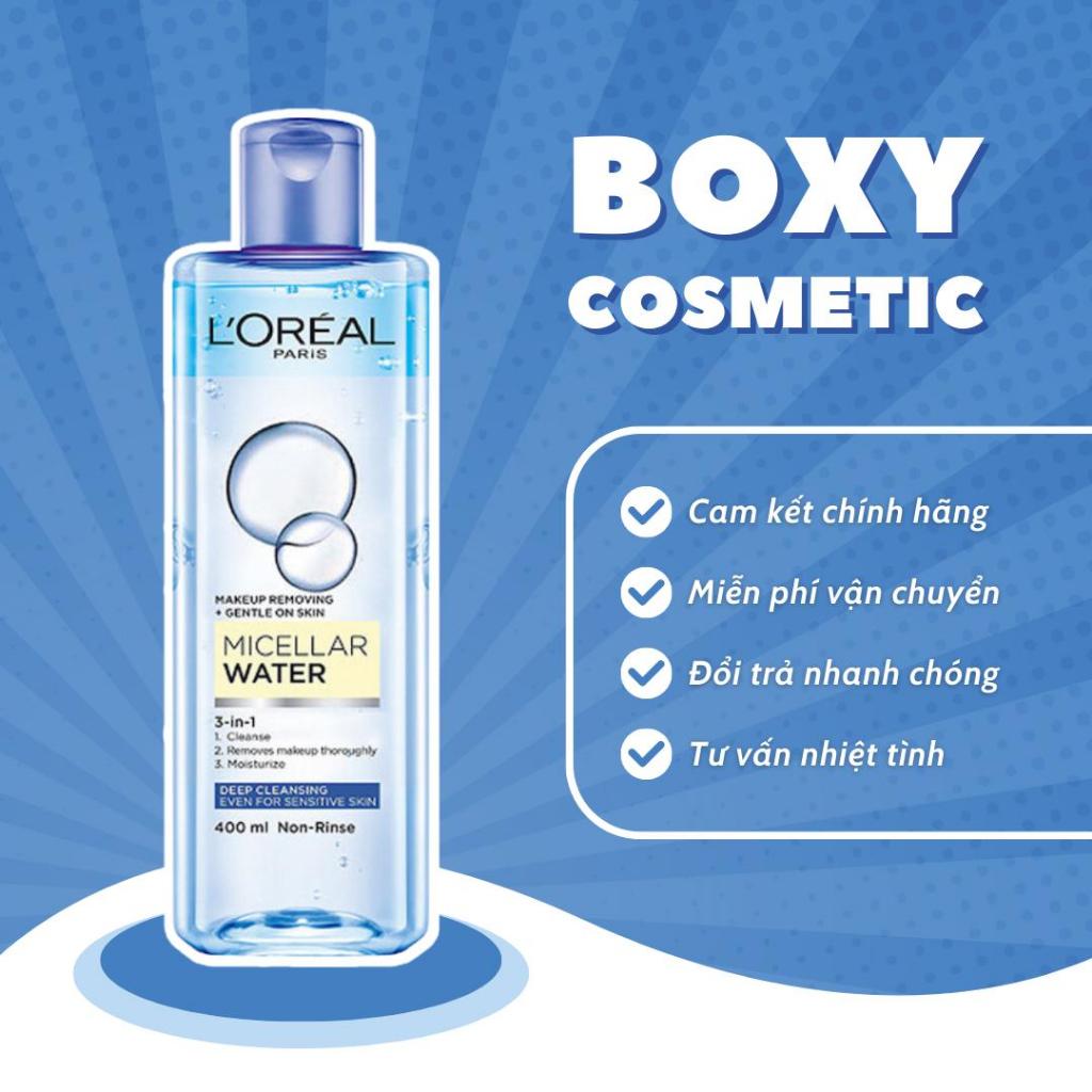 Nước Tẩy trang L'oreal Paris 3-in-1 Micellar Water 400ml | Shopee Việt Nam