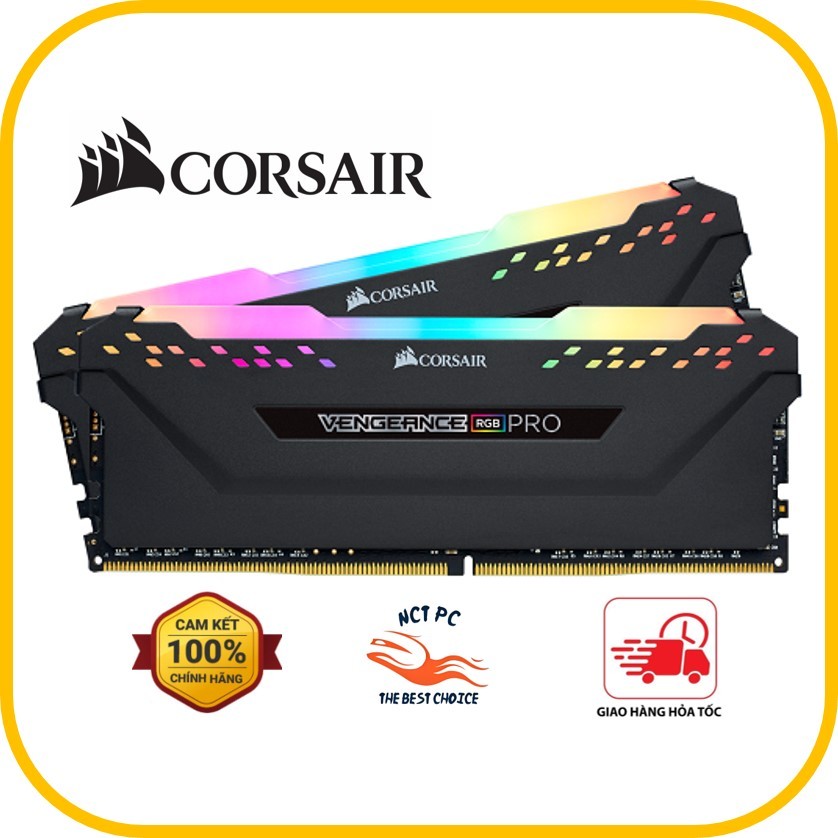 [RẺ VÔ ĐỊCH] Ram máy tính DDR4 Corsair Vengeance RGB Pro 8GB DDR4 3000 ...
