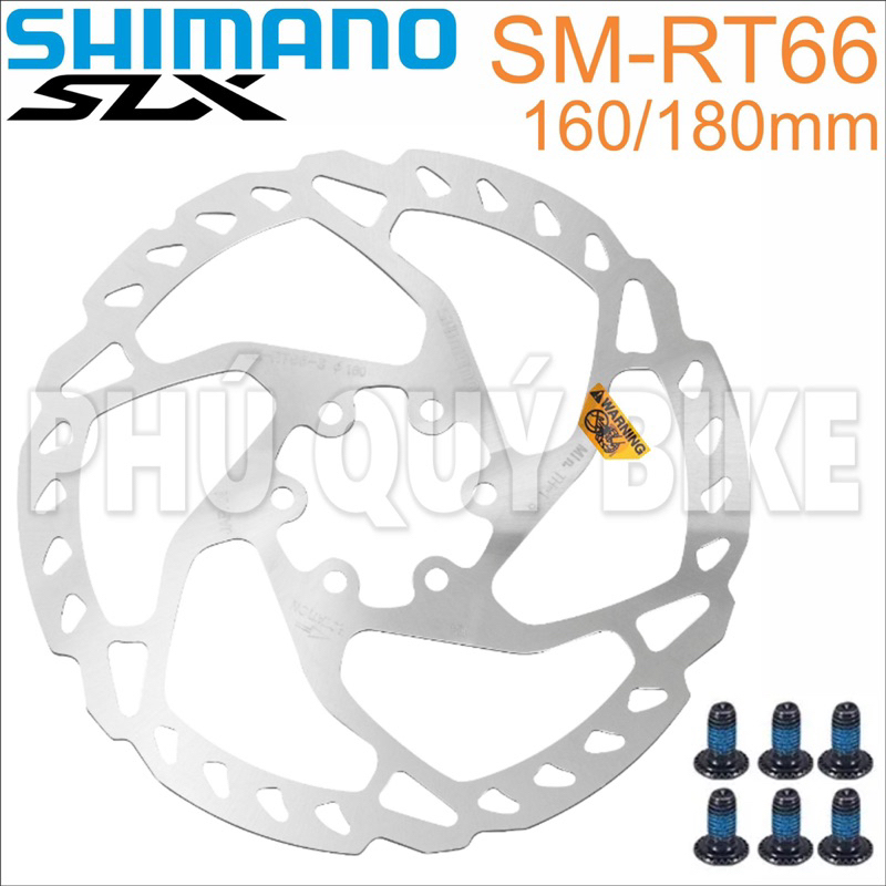 Đĩa Phanh Thắng Xe Đạp 6 Ốc SHIMANO SM RT66 160mm 180mm - CHÍNH HÃNG ...