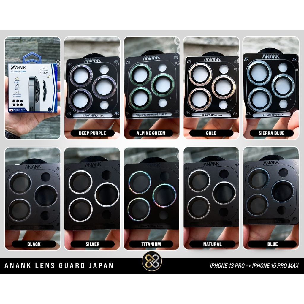 [Hàng Chính Hãng] Anank Lens Guard Lens bảo vệ cam Nhật Bản cho Iphone ...