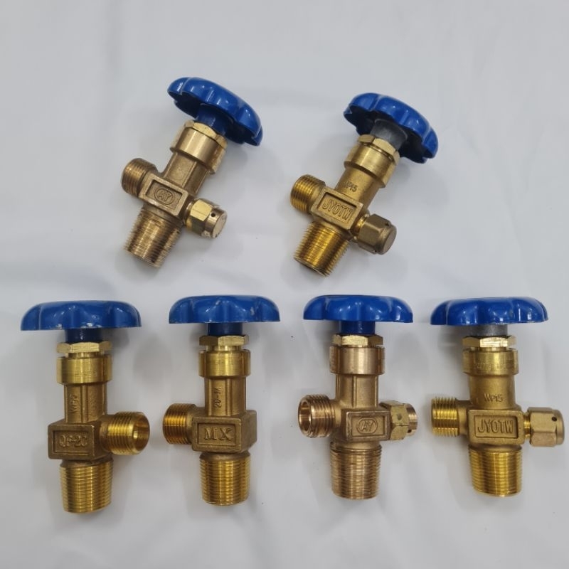 Van đầu bình khí nén QF2C_QF2_QF2A_QF6A_Van gắn bình khí Oxy_Nito_Co2 ...