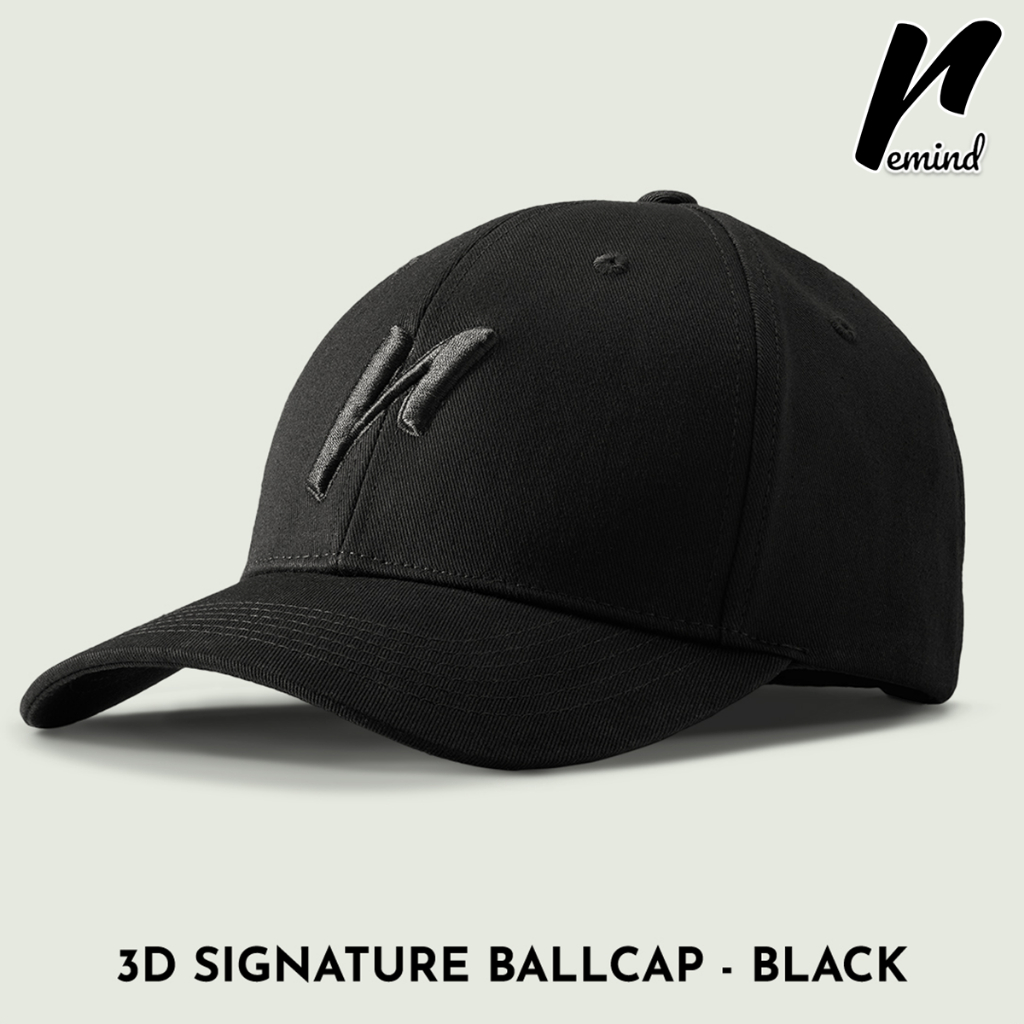 Nón Lưỡi Trai Reckless Capman, Nón Kết Trơn Unisex Signature Logo 3D ...