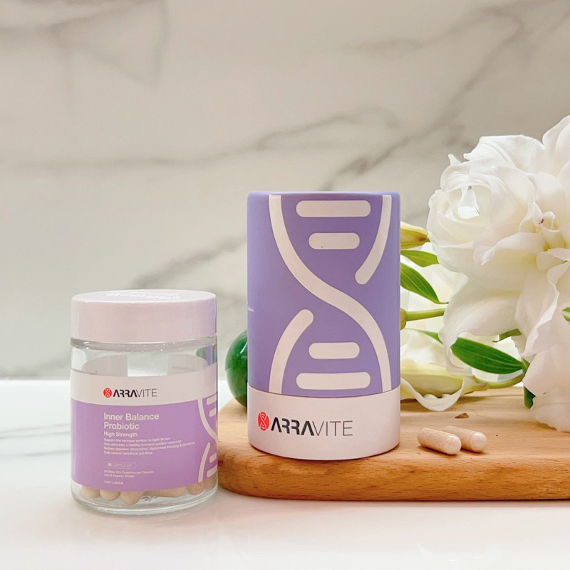 Men vi sinh Inner Balance Probiotic Arravite Úc cho mẹ bầu và sau sinh ...
