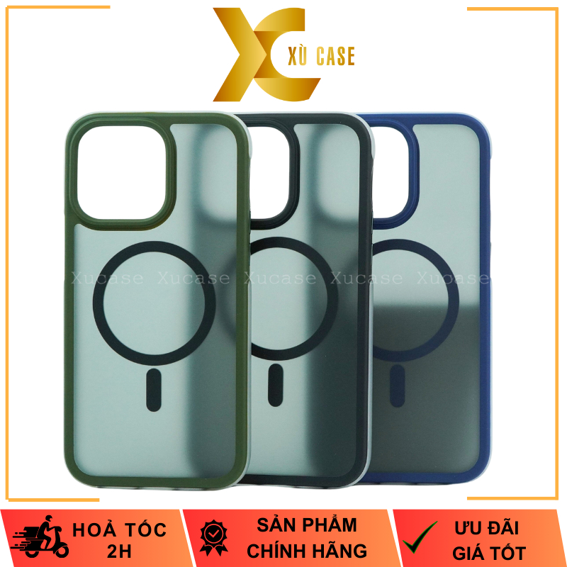 Ốp WIWU nhám hỗ trợ sạc không dây chính hãng cao cấp cho IP15 Pro/15 ...