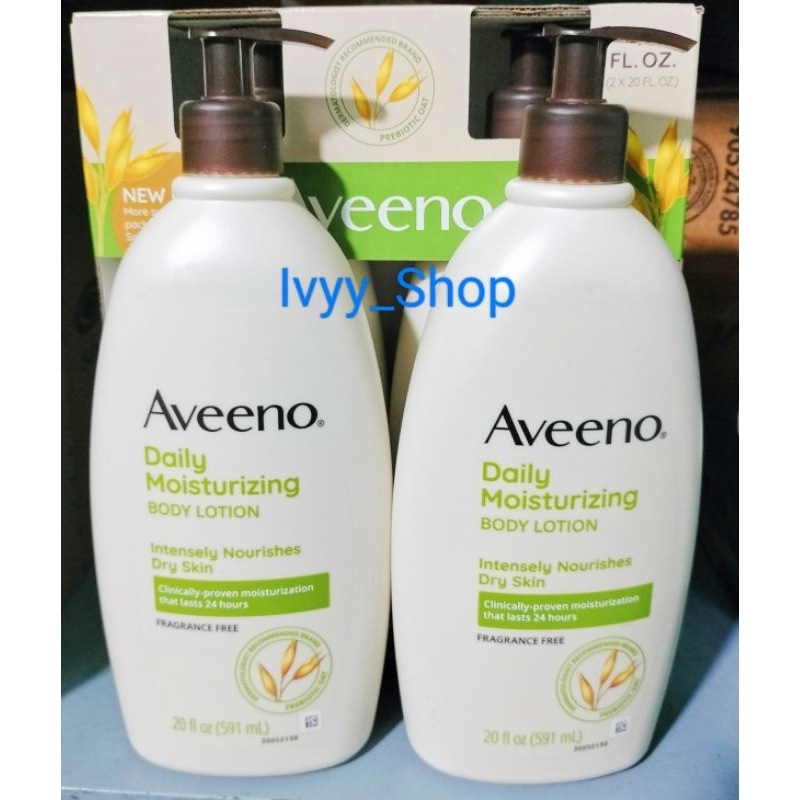 (Mẫu mới 2024) Sữa dưỡg thể dành cho da khô Aveeno Daily Moisturizing Lotion 591mL | Shopee Việt Nam