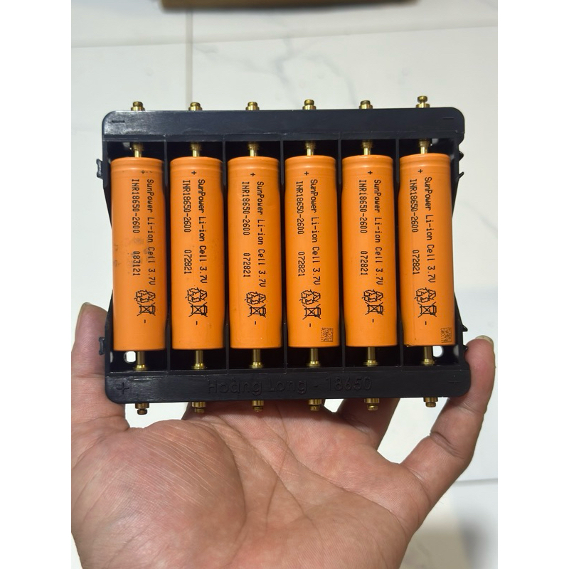 Khay pin 18650 VIP ( khay 6 cell) | Shopee Việt Nam