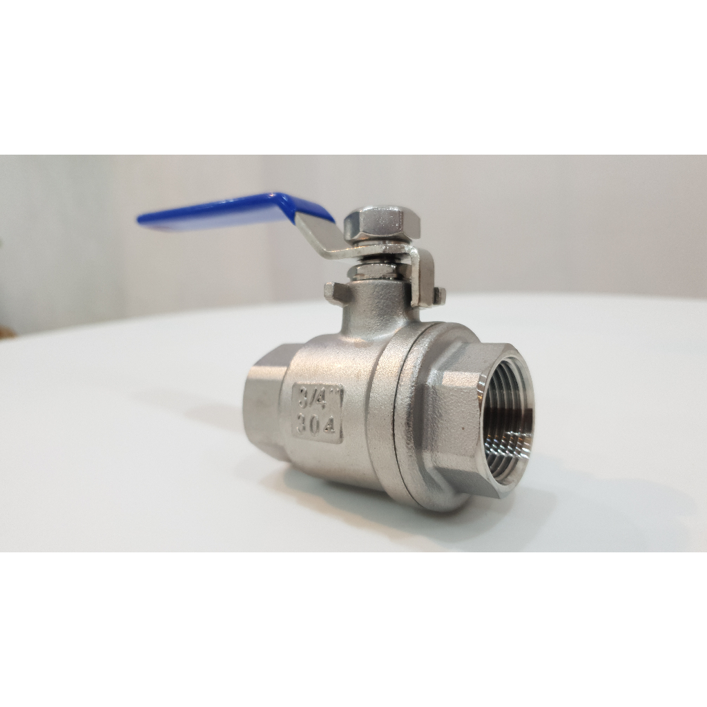 Van bi 2PC tay gạt nối ren, inox 304, PN16, DN10 | Shopee Việt Nam