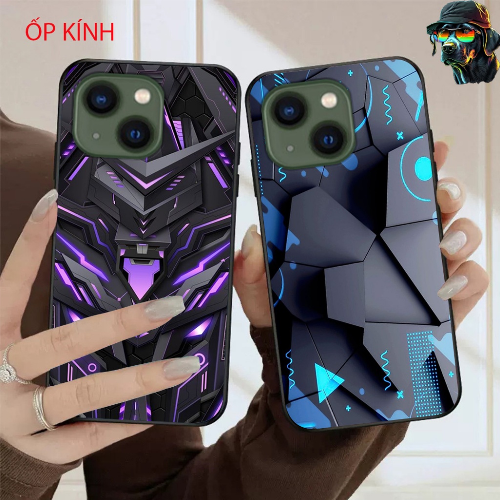 Ốp điện thoại mặt kính iphone 13 / ip 13 mini / ip 13 pro / ip13 pro ...