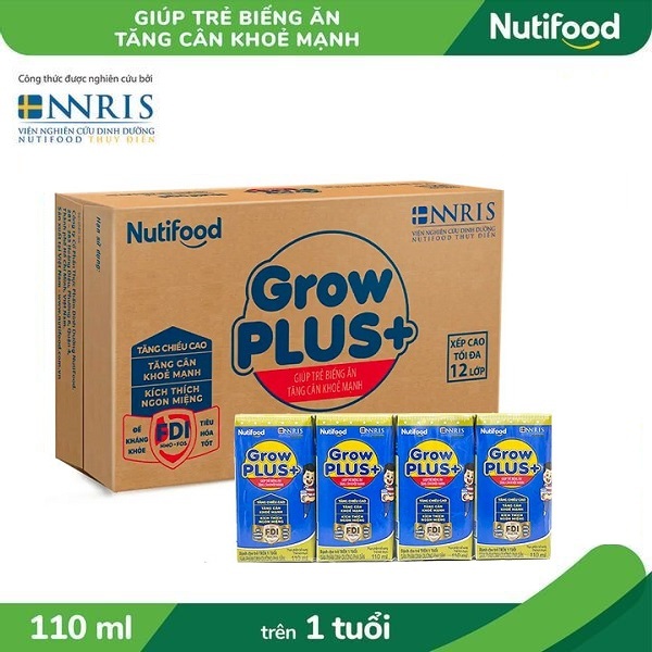Sữa Grow plus xanh 110ml ( thùng 48 hộp ) | Shopee Việt Nam