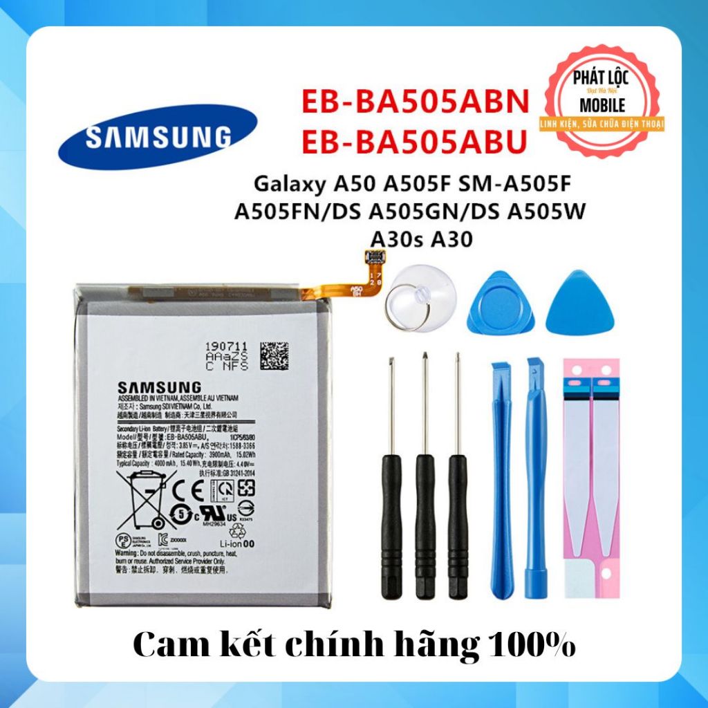 Pin Samsung Galaxy A20/A30/ A30s/ A50/ A50s zin chính hãng Samsung sản ...