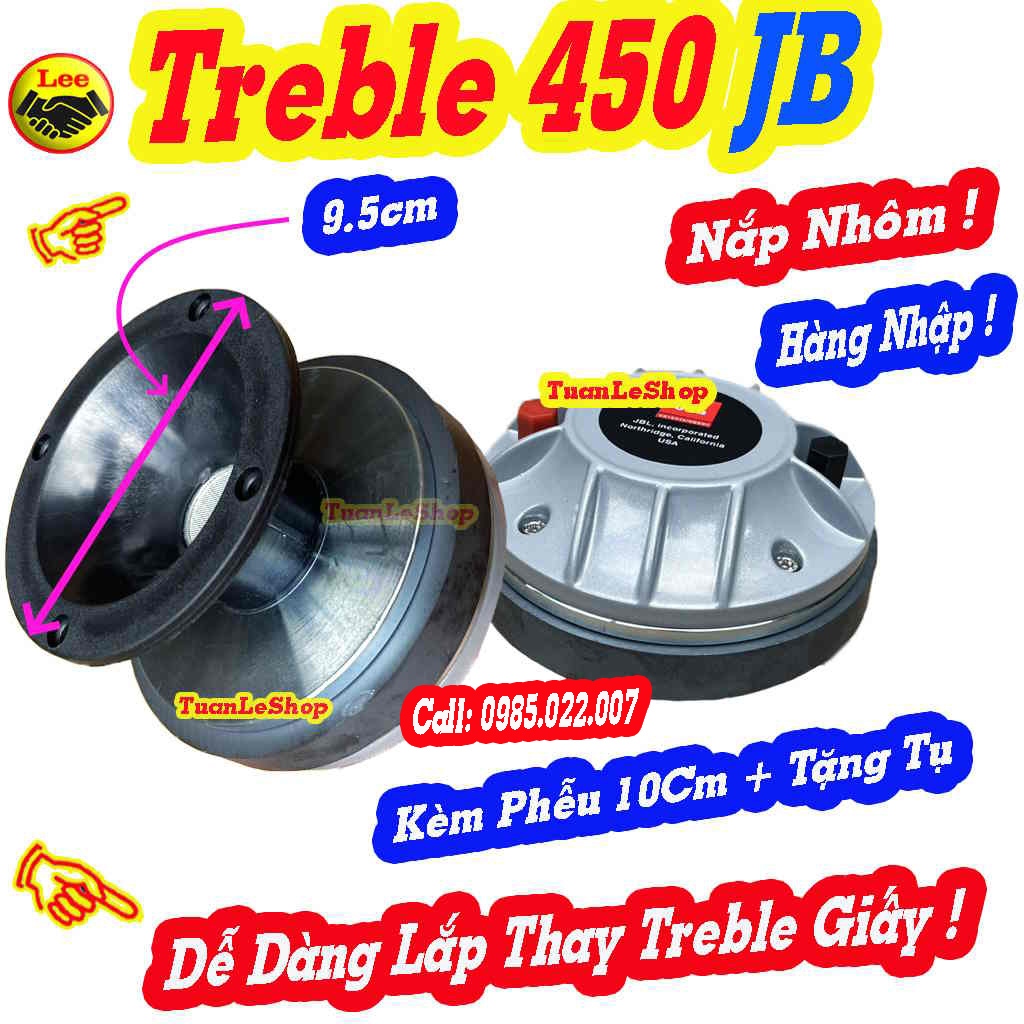 LOA TREP 450 DÀNH CHO LOA KÉO BASS 40, HÀNG NHẬP, NẮP NHÔM XÁM - GIÁ 1 ...