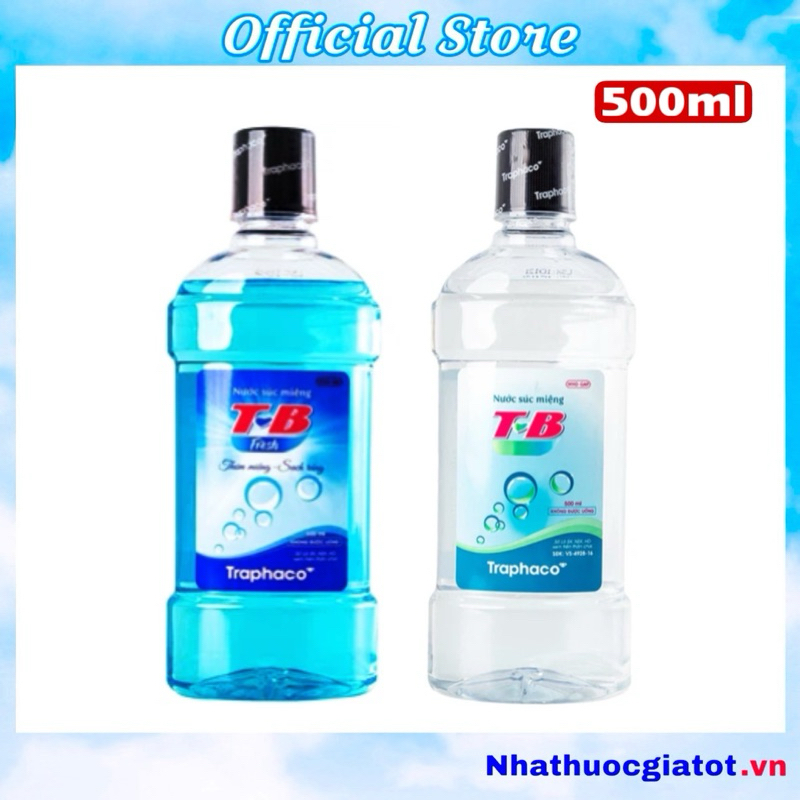 Nước Súc Miệng TB Traphaco - Chai 500ml | Shopee Việt Nam