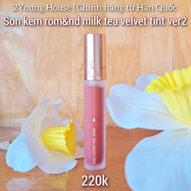 Son kem Romand milk tea velvet tint ver 2 | Shopee Việt Nam
